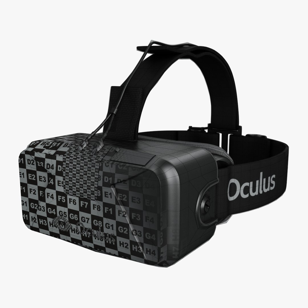 Rift Vr Goggle 3d Model