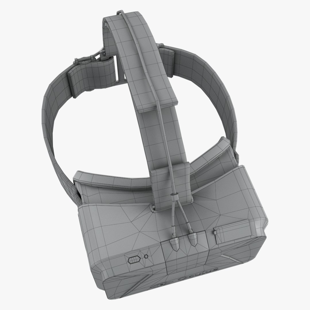 Rift Vr Goggle 3d Model