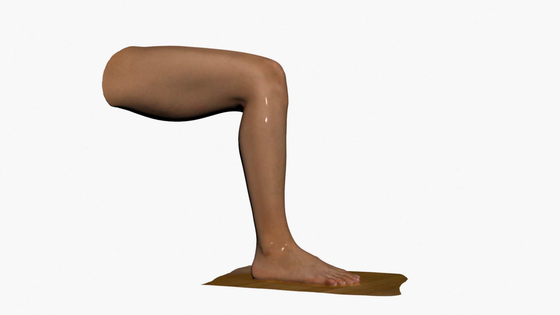 3D Model Human Leg 3D Scan High Quality - TurboSquid 1784409