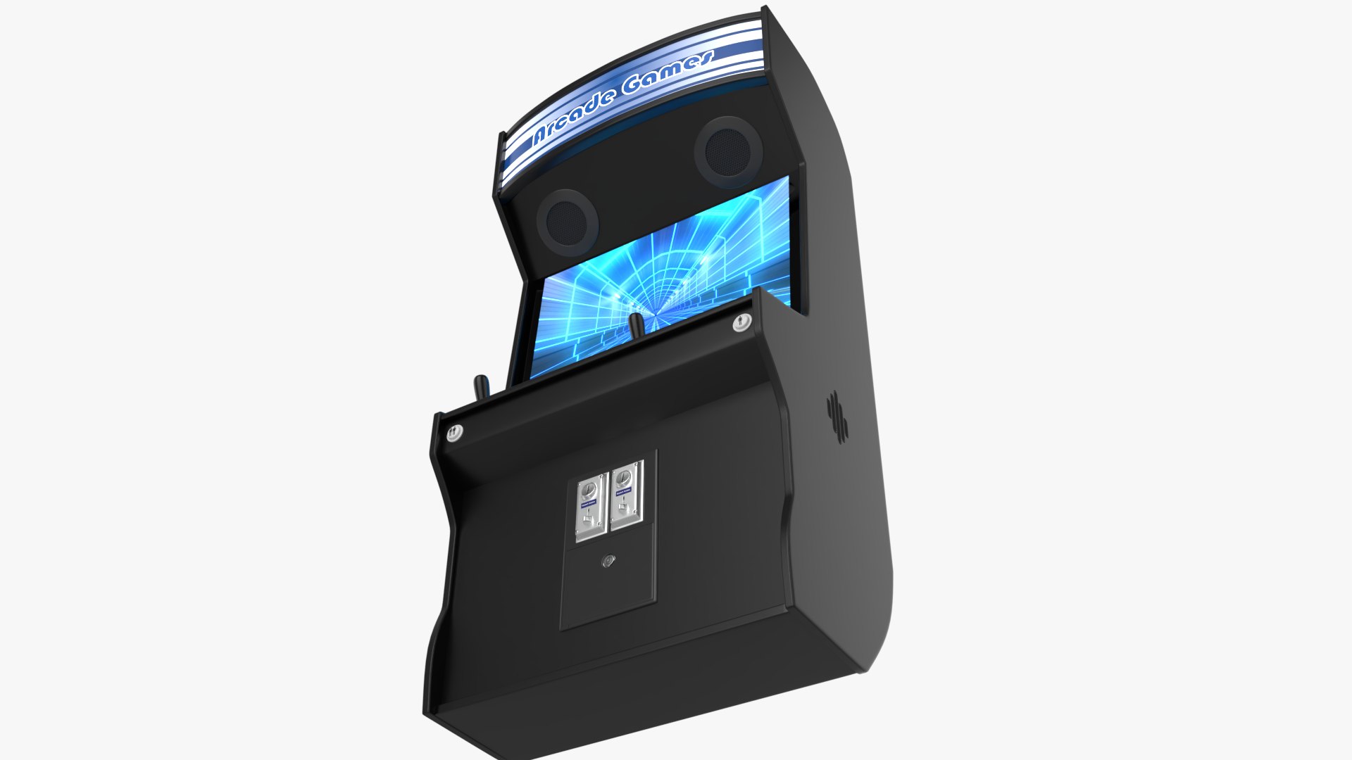 Modern Games Arcade Machine 3D Model - TurboSquid 2193201