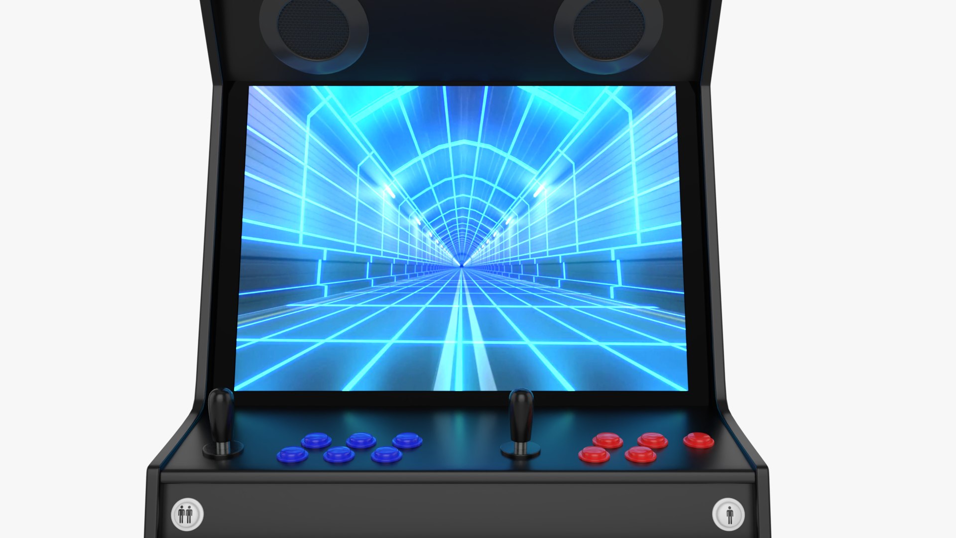 Modern Games Arcade Machine 3D Model - TurboSquid 2193201