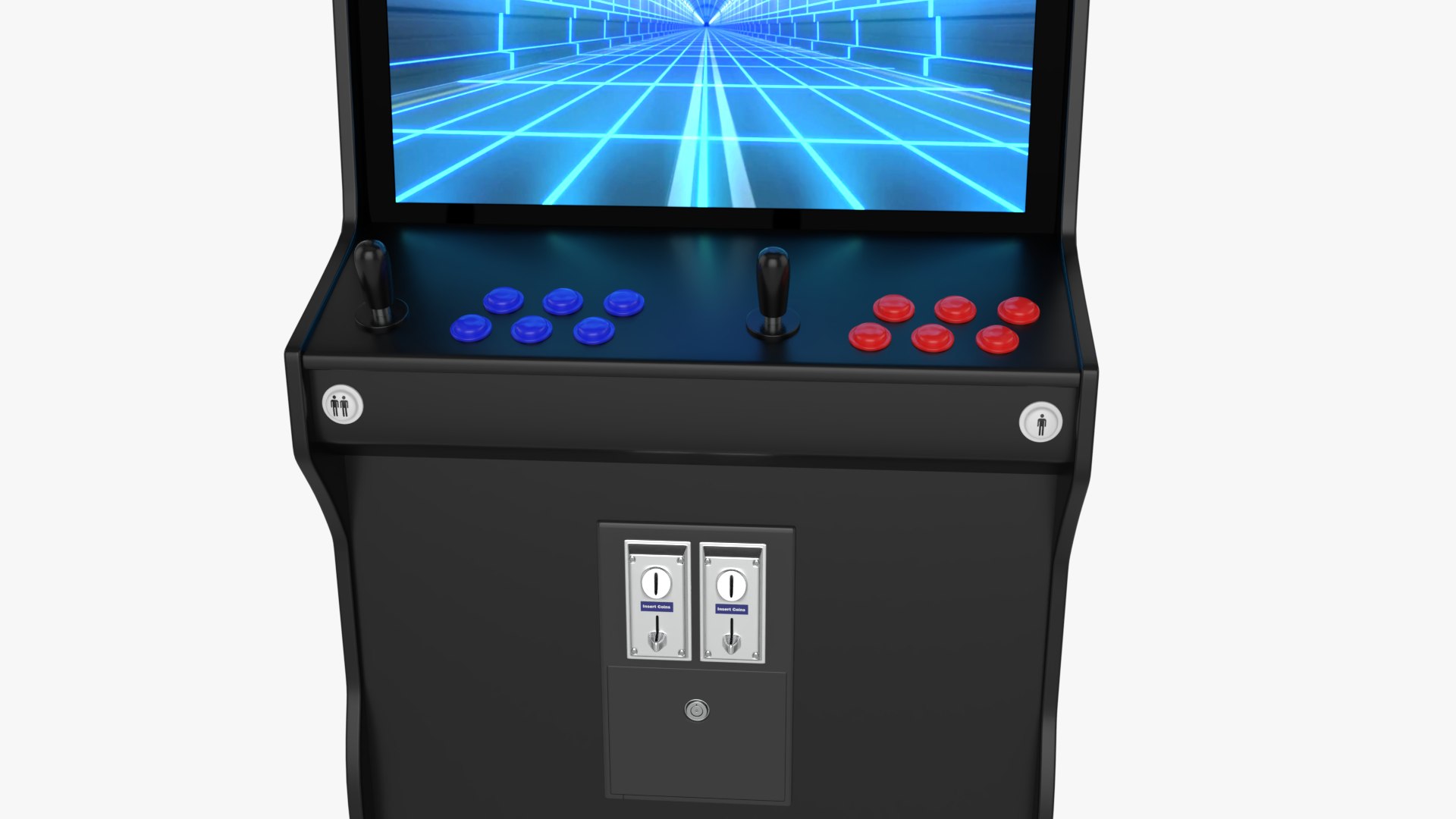 Modern Games Arcade Machine 3D Model - TurboSquid 2193201