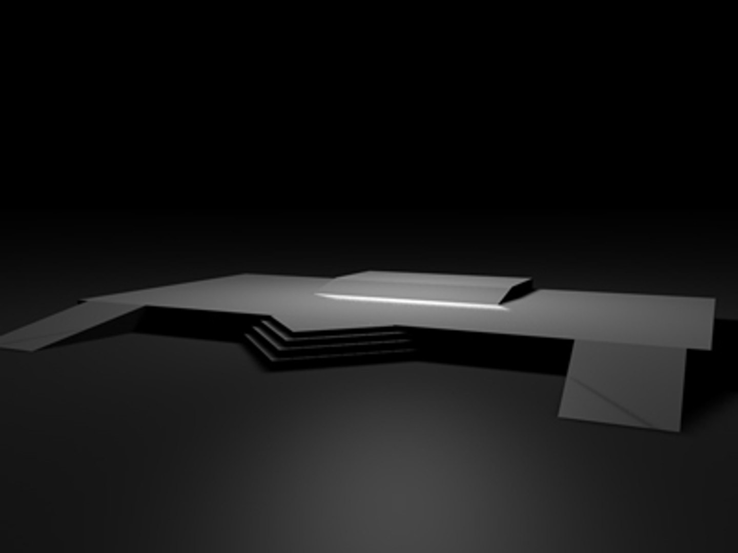 Stage Ramp 3d Model