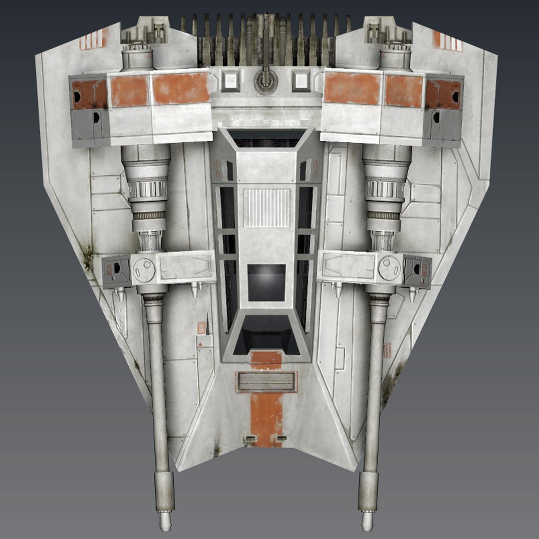 Star Wars T-47 Airspeeder 3d Model