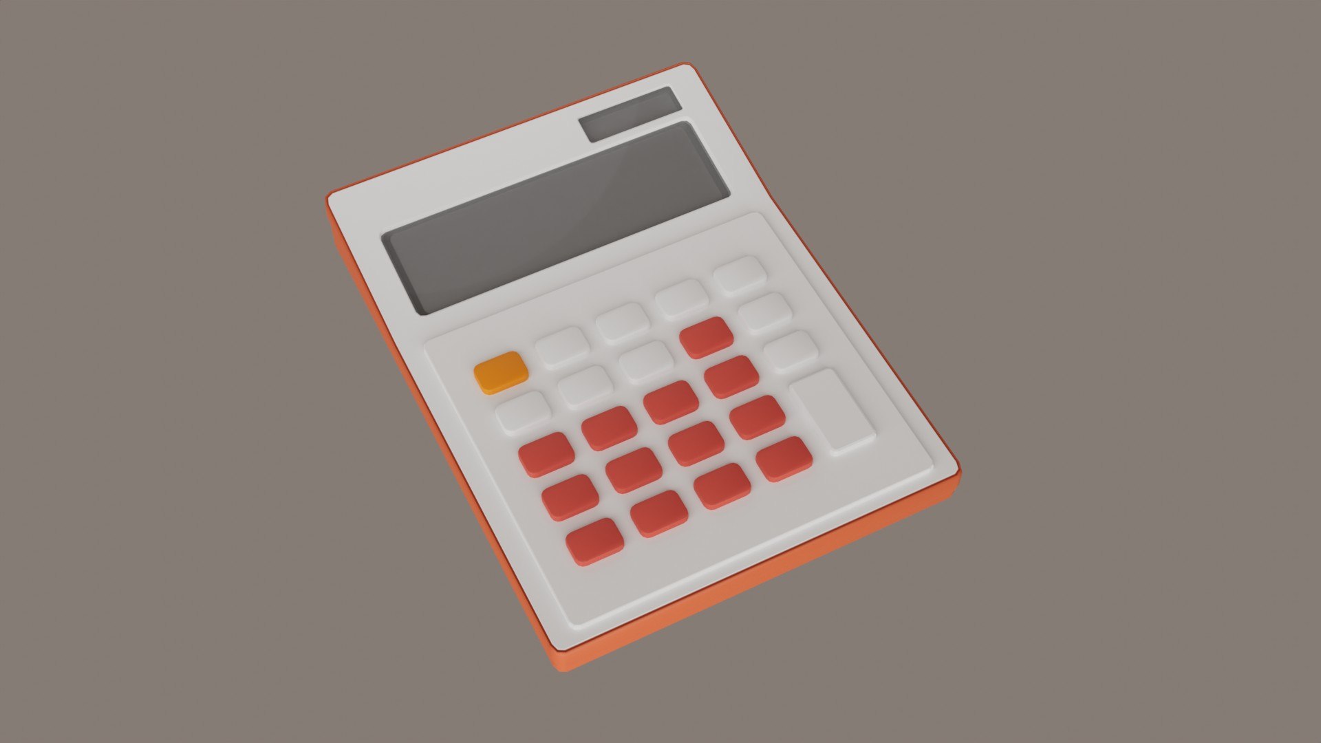 3D Model Calculator Minimal 3D Illustration - TurboSquid 1888996