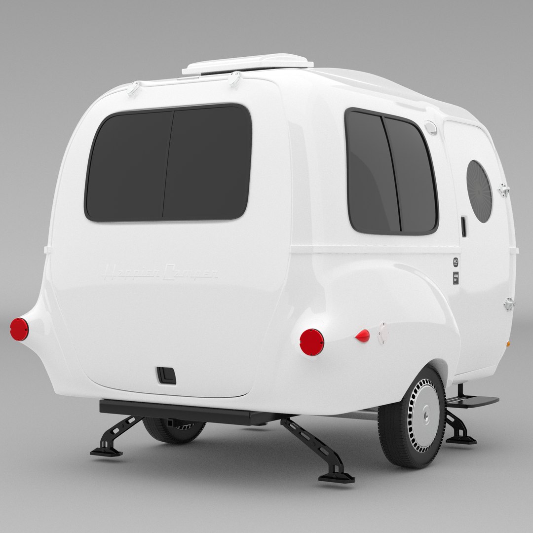 3D Happier Camper HC1 Studio White - TurboSquid 2240425