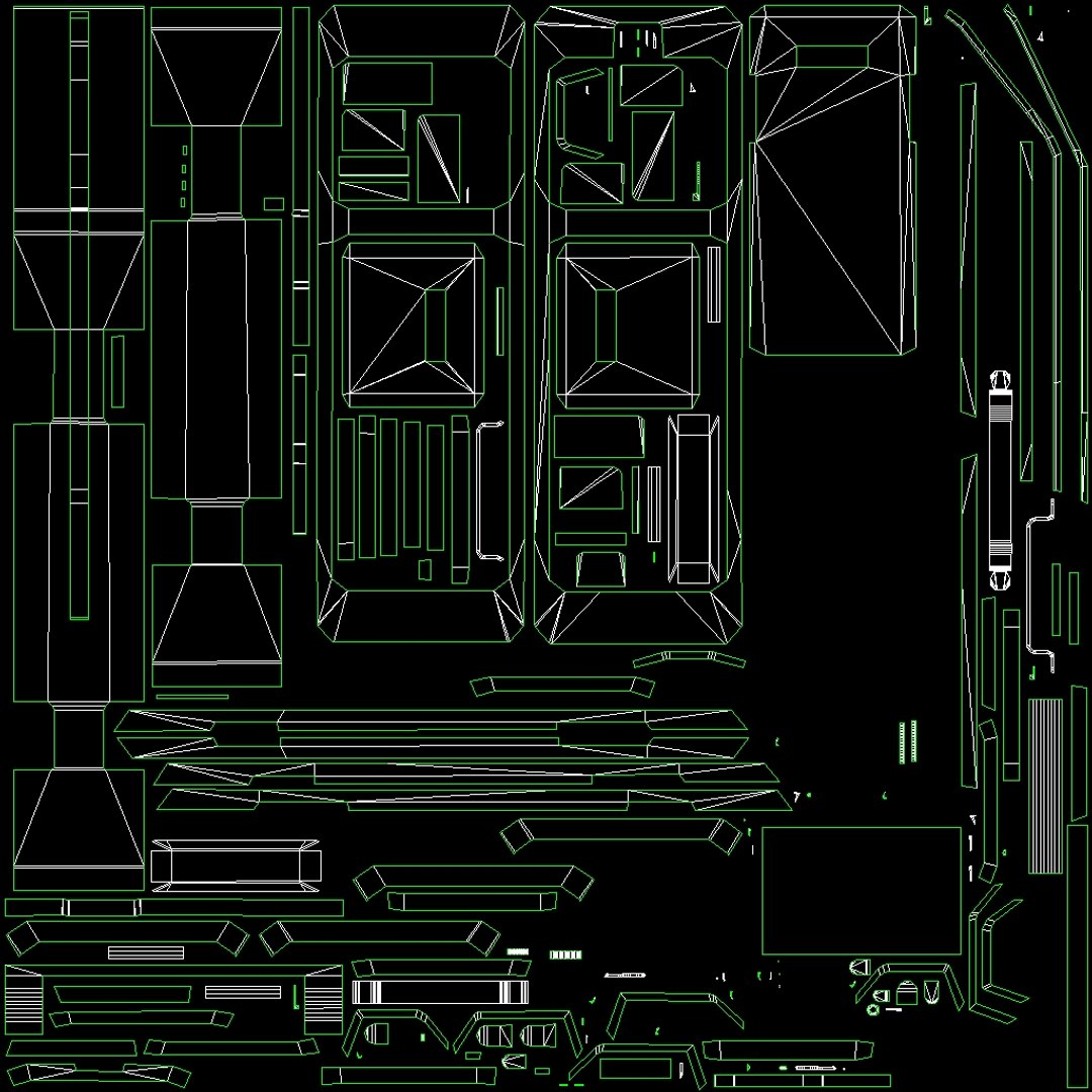 3D Future Sci-fi Storage Cabinet - TurboSquid 2309532