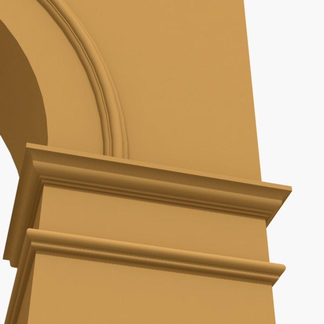Arches Corner 3d Model