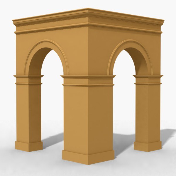 arches corner 3d model