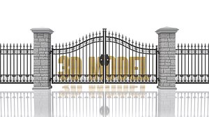 Animated Gate 3D Models for Download | TurboSquid