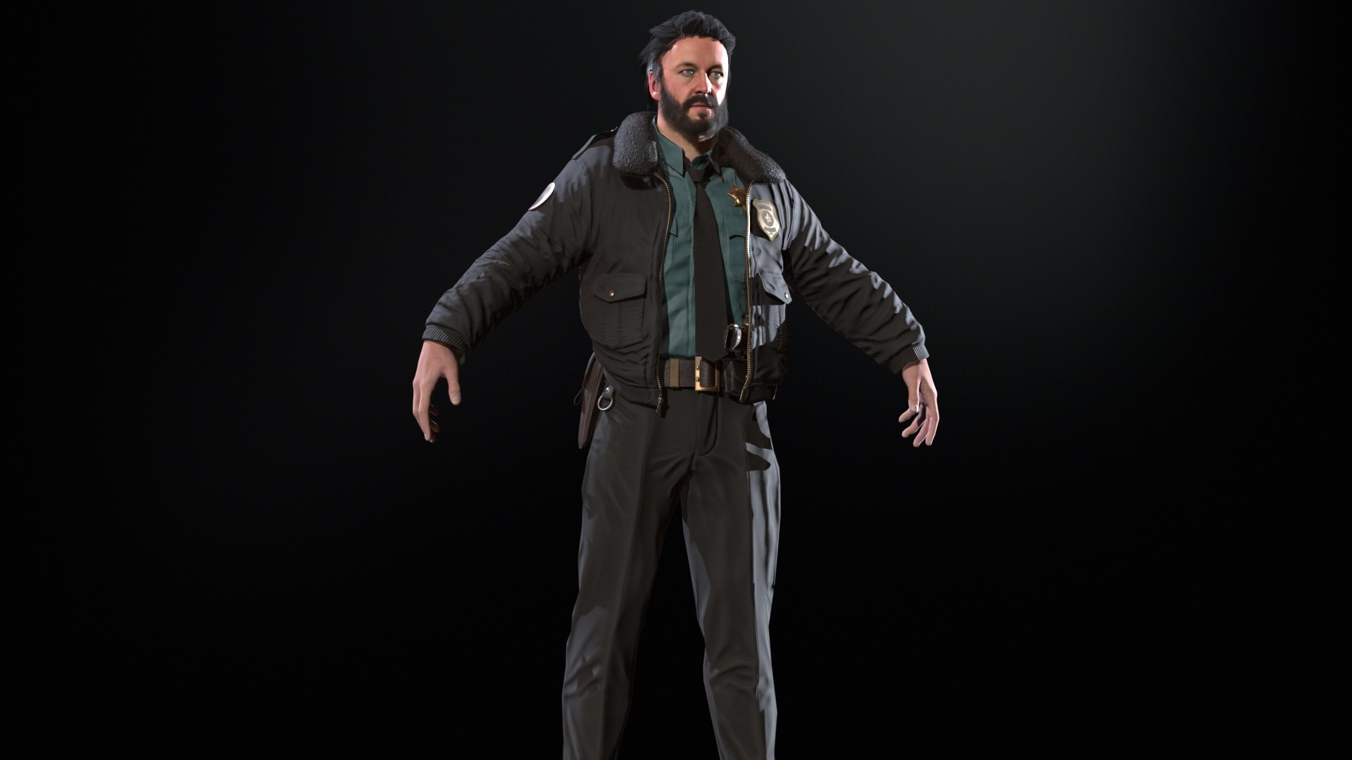 3D Sheriff - TurboSquid 2294037