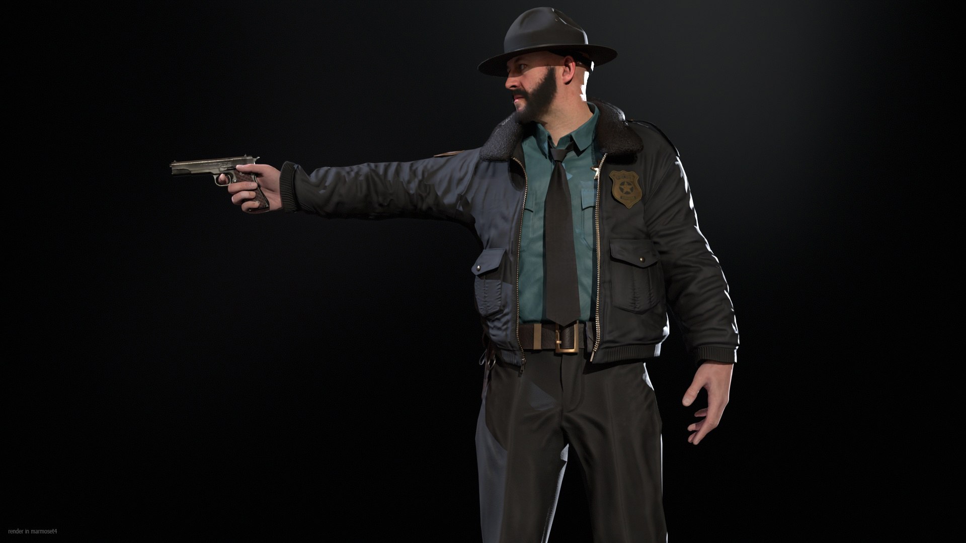 3D Sheriff - TurboSquid 2294037