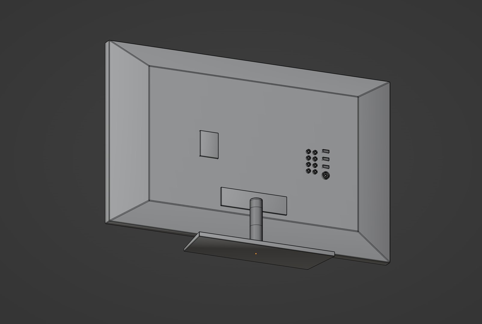 Flat Screen TV Model - TurboSquid 2196395