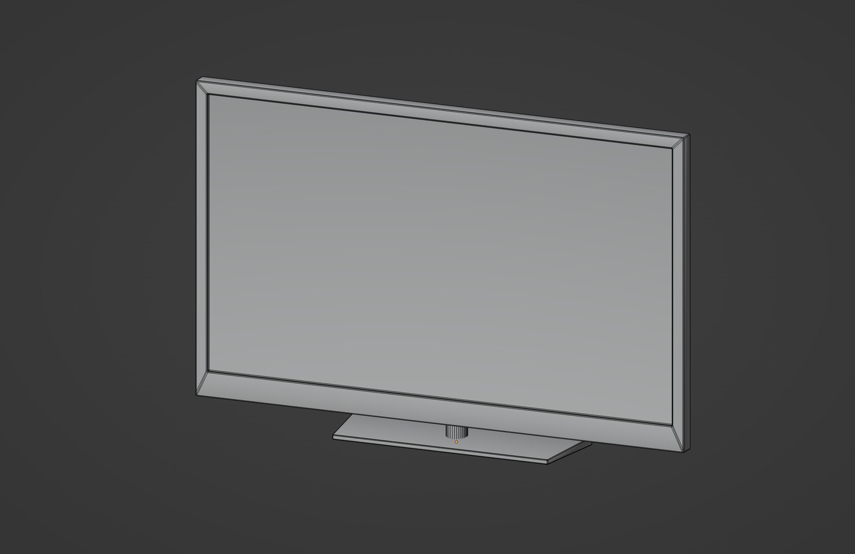 Flat Screen TV Model - TurboSquid 2196395