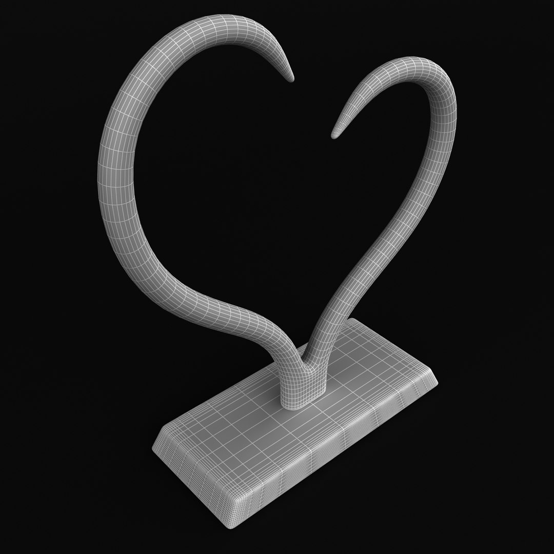 3d model heart sculpture s