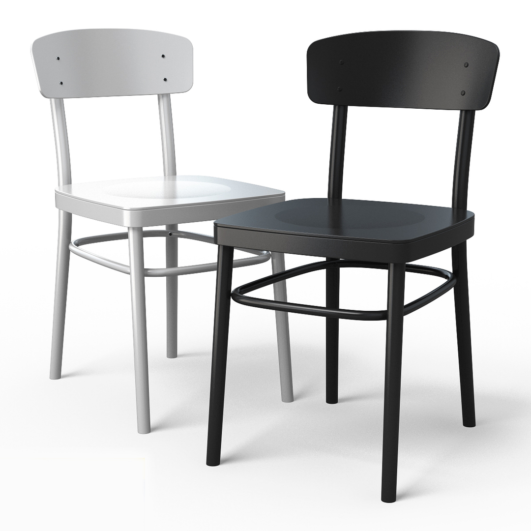 3d model idolf dining chair