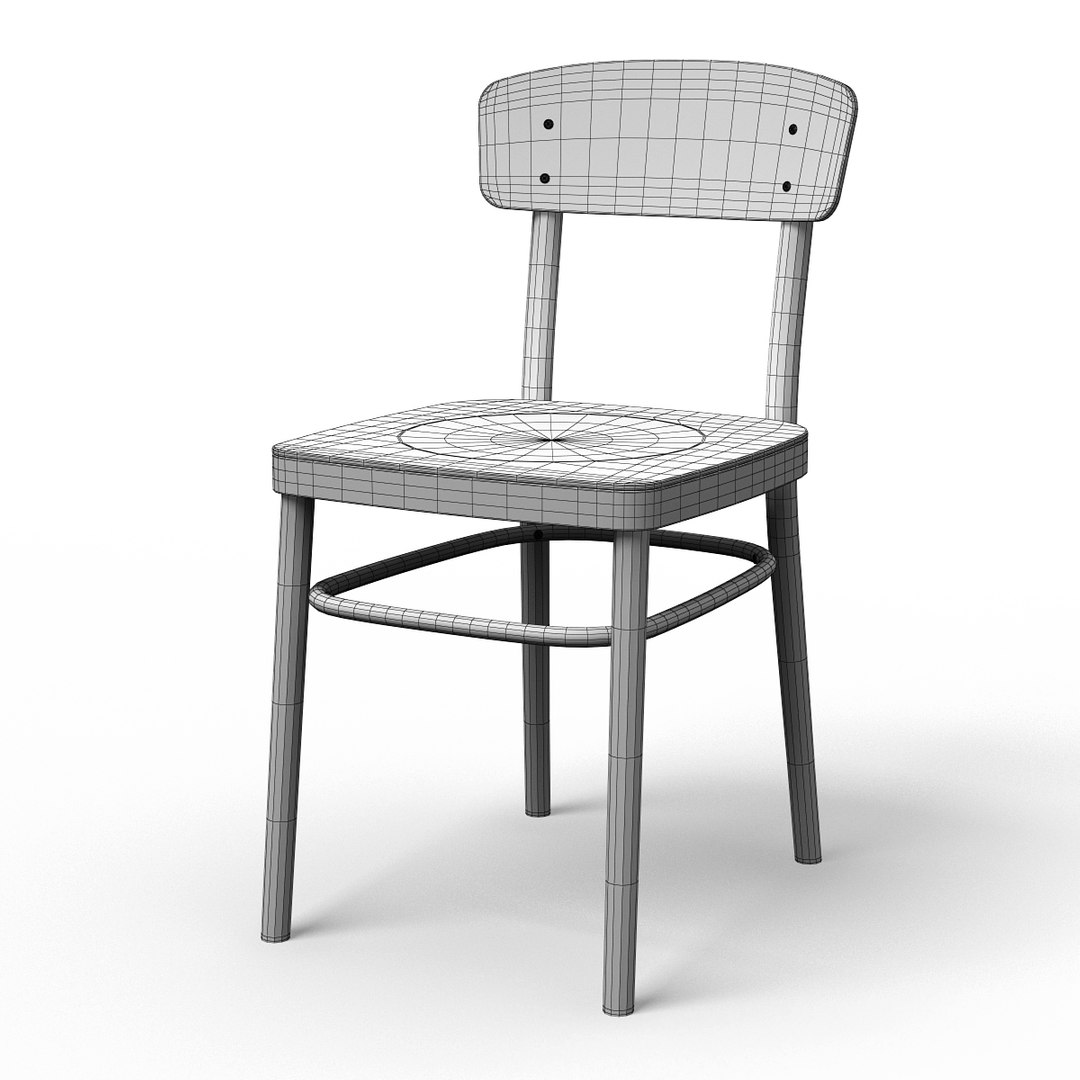 3d Model Idolf Dining Chair