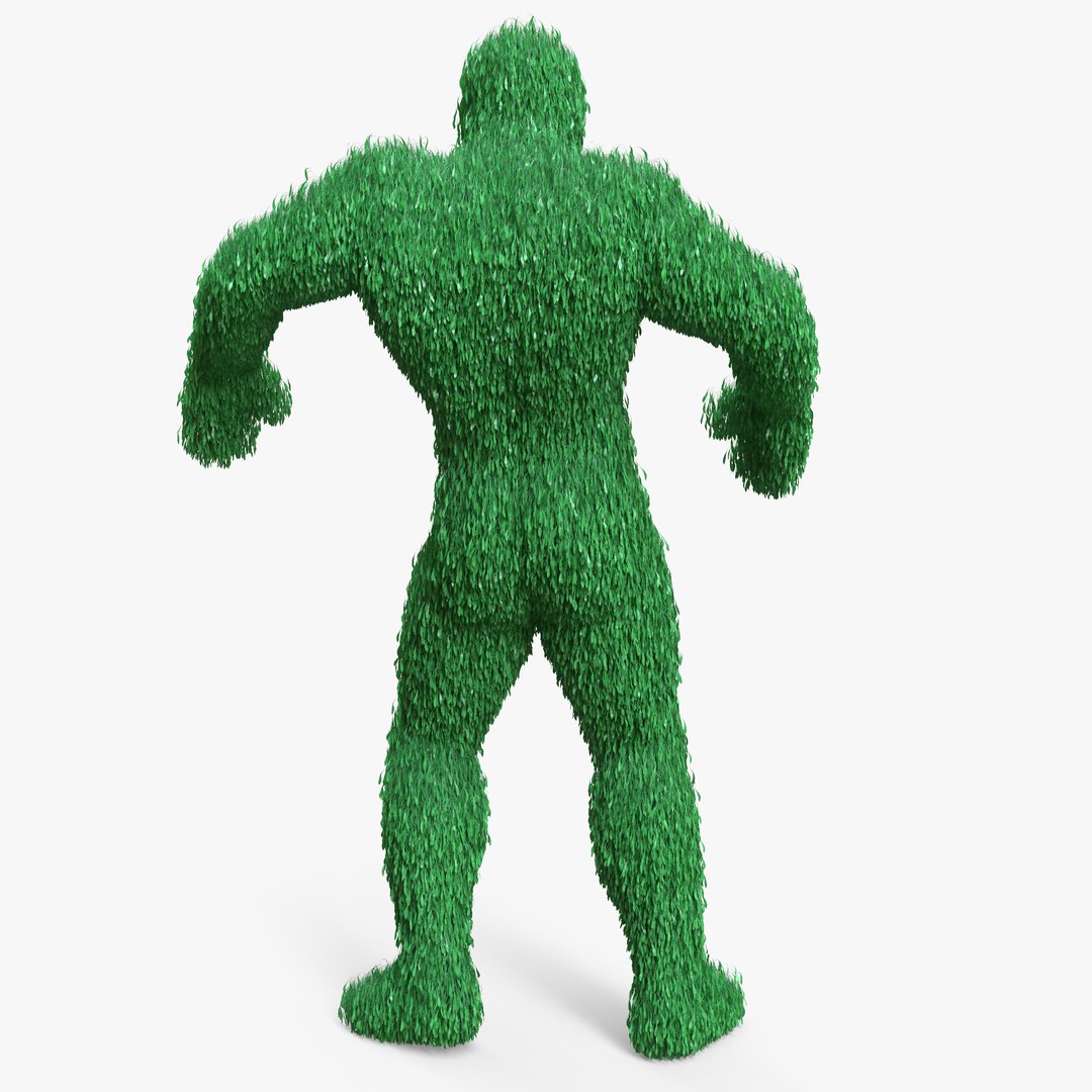 3D Human Topiary Garden Sculptures model - TurboSquid 1917832