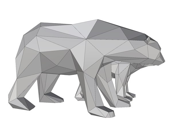 3D polar bears model - TurboSquid 1310023