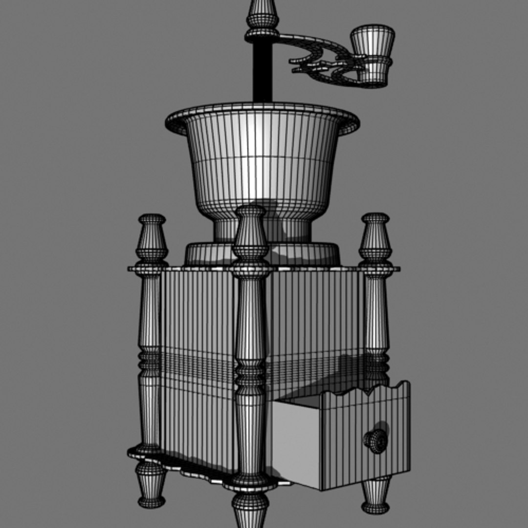 3d Model Coffee Grinder