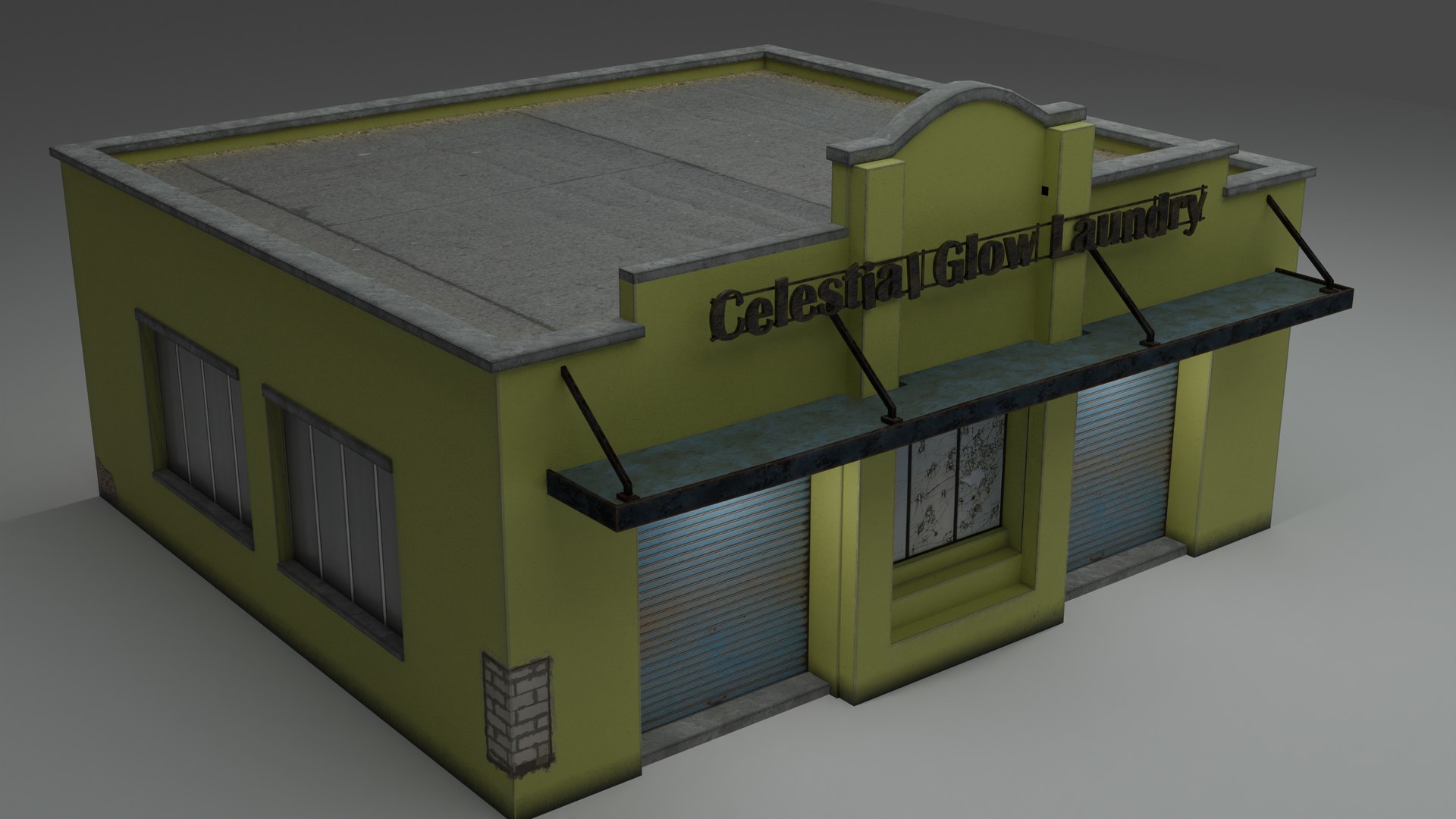 3D Small Laundry Model - TurboSquid 2147716