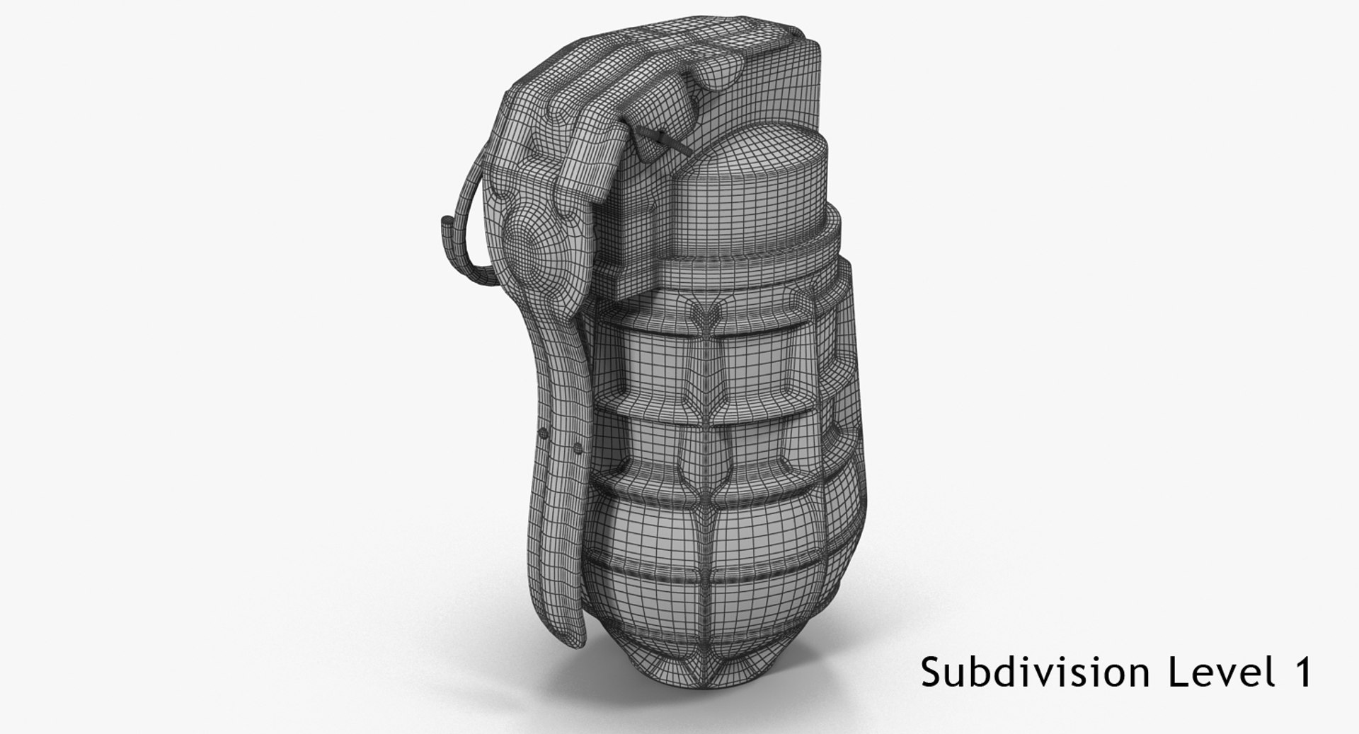 Grenade Urg-86 3d Model