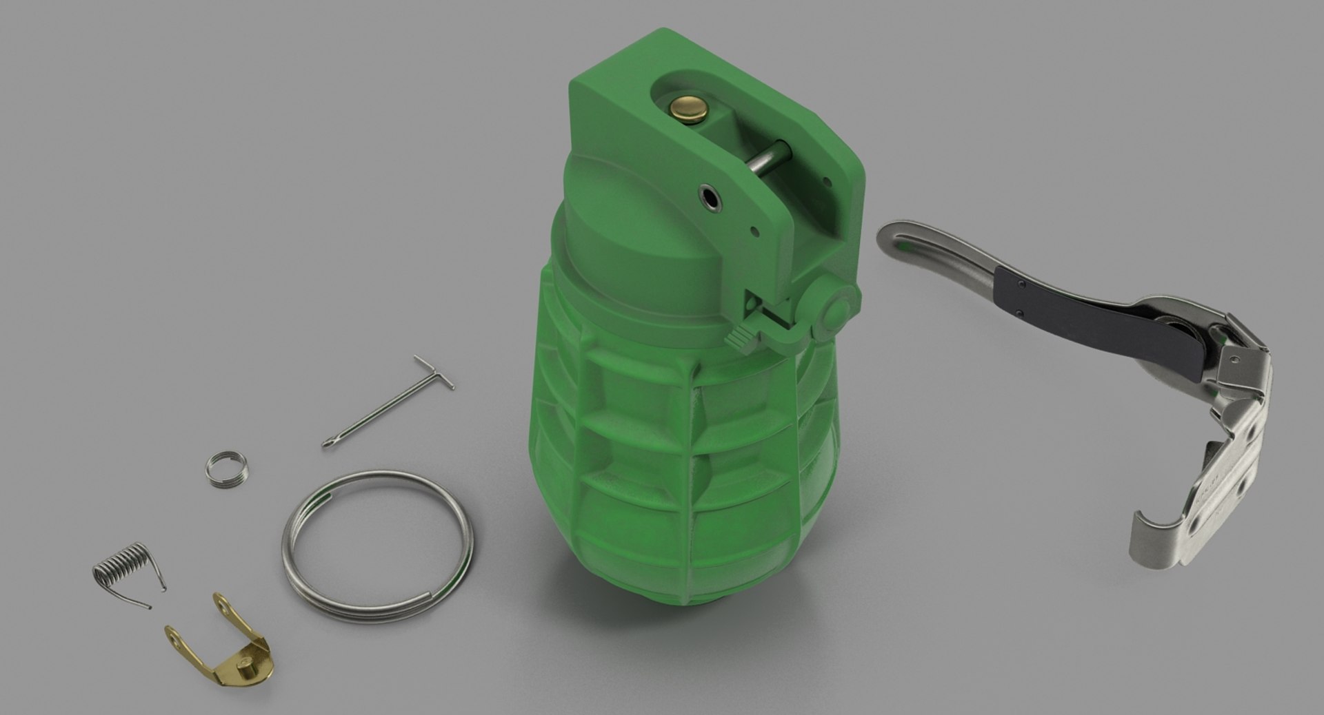 Grenade Urg-86 3d Model