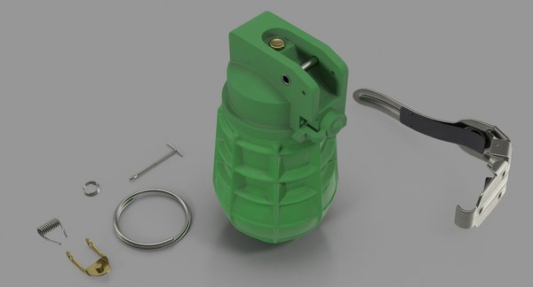grenade urg-86 3d model