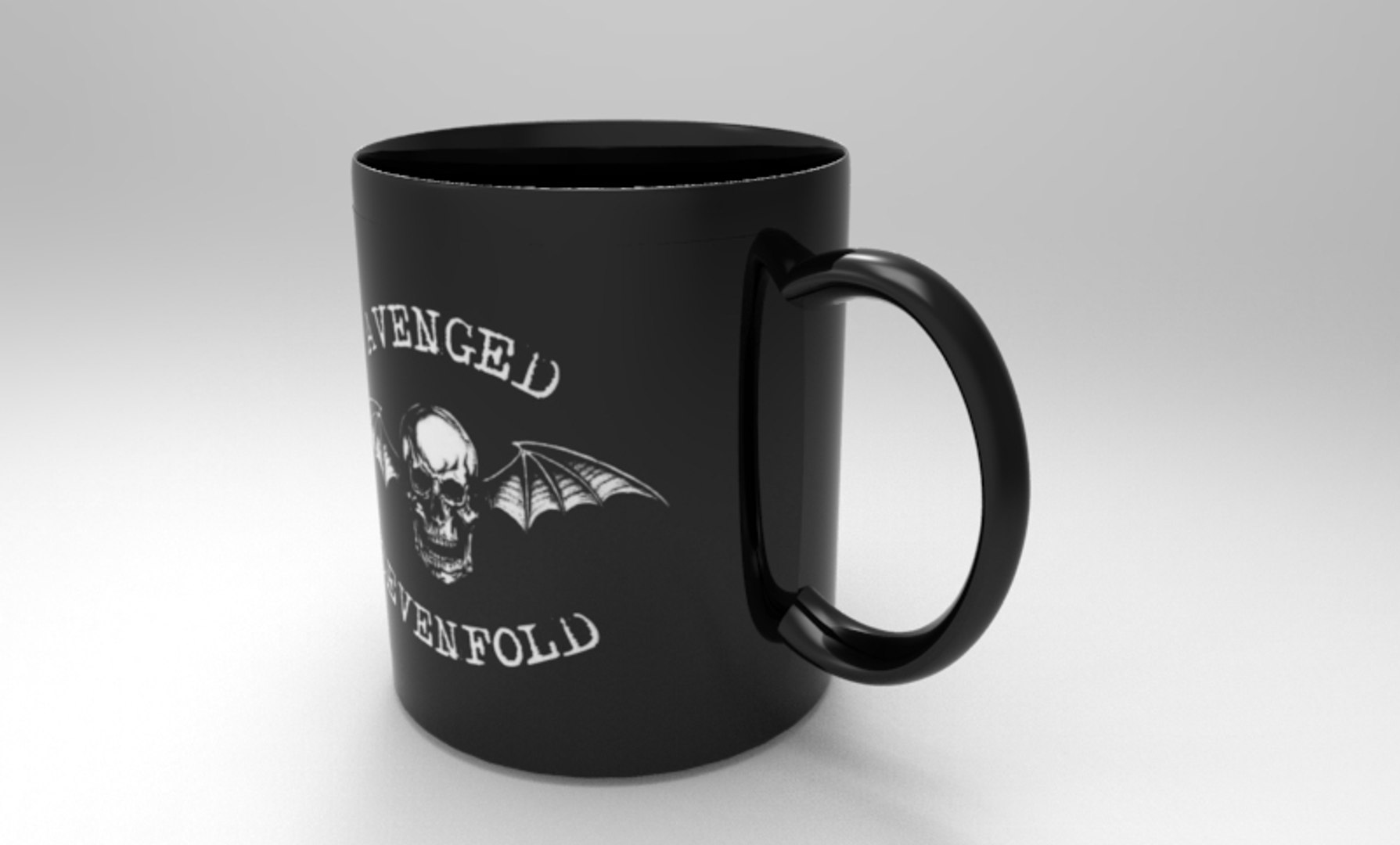 3ds max avenged sevenfold mug avanged