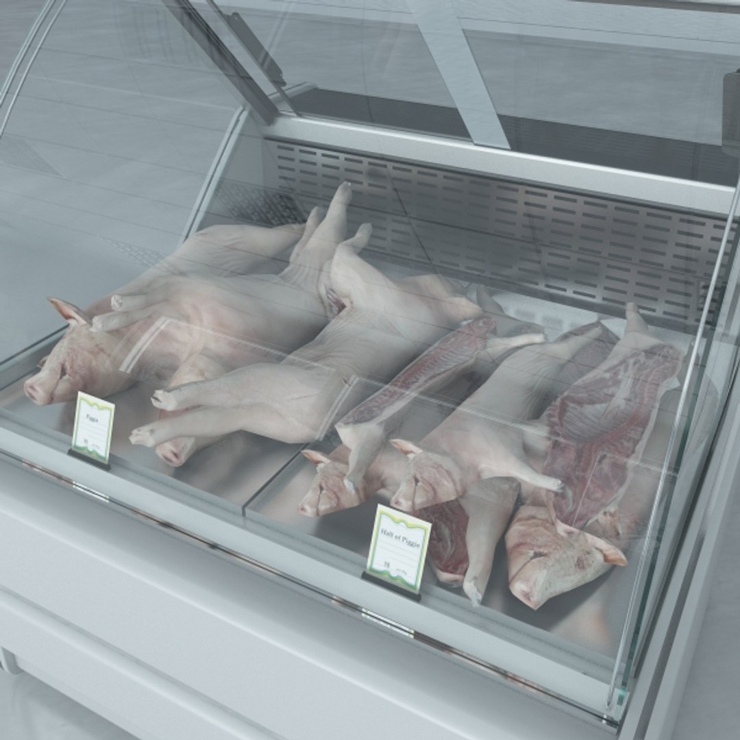 Ma Custom Refrigerated Showcase Pork