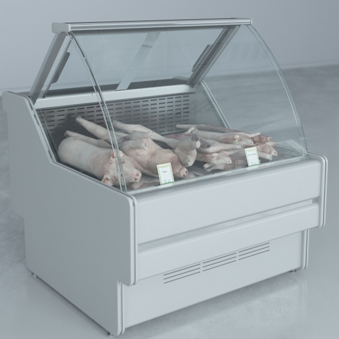 Ma Custom Refrigerated Showcase Pork
