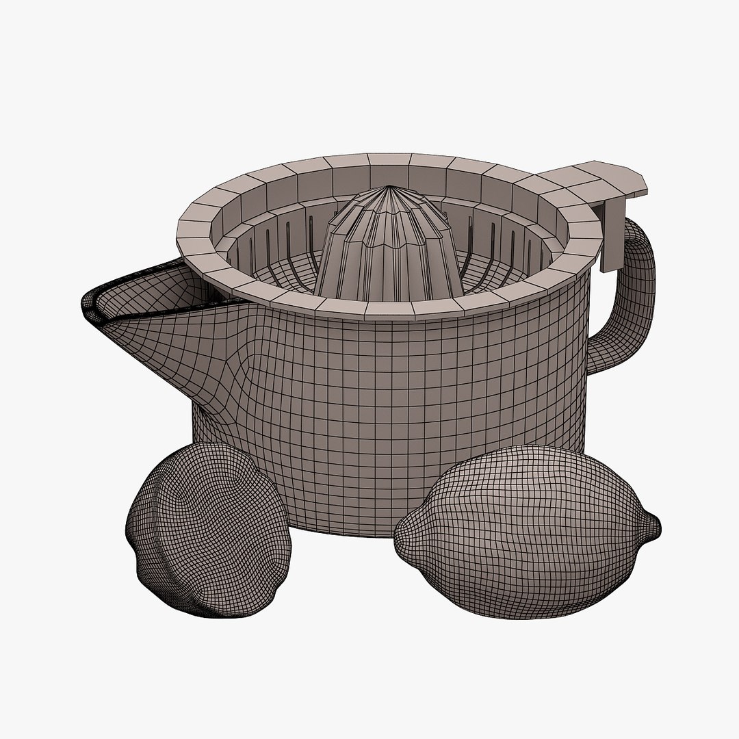 3d Lemon Squeezer Squeeze