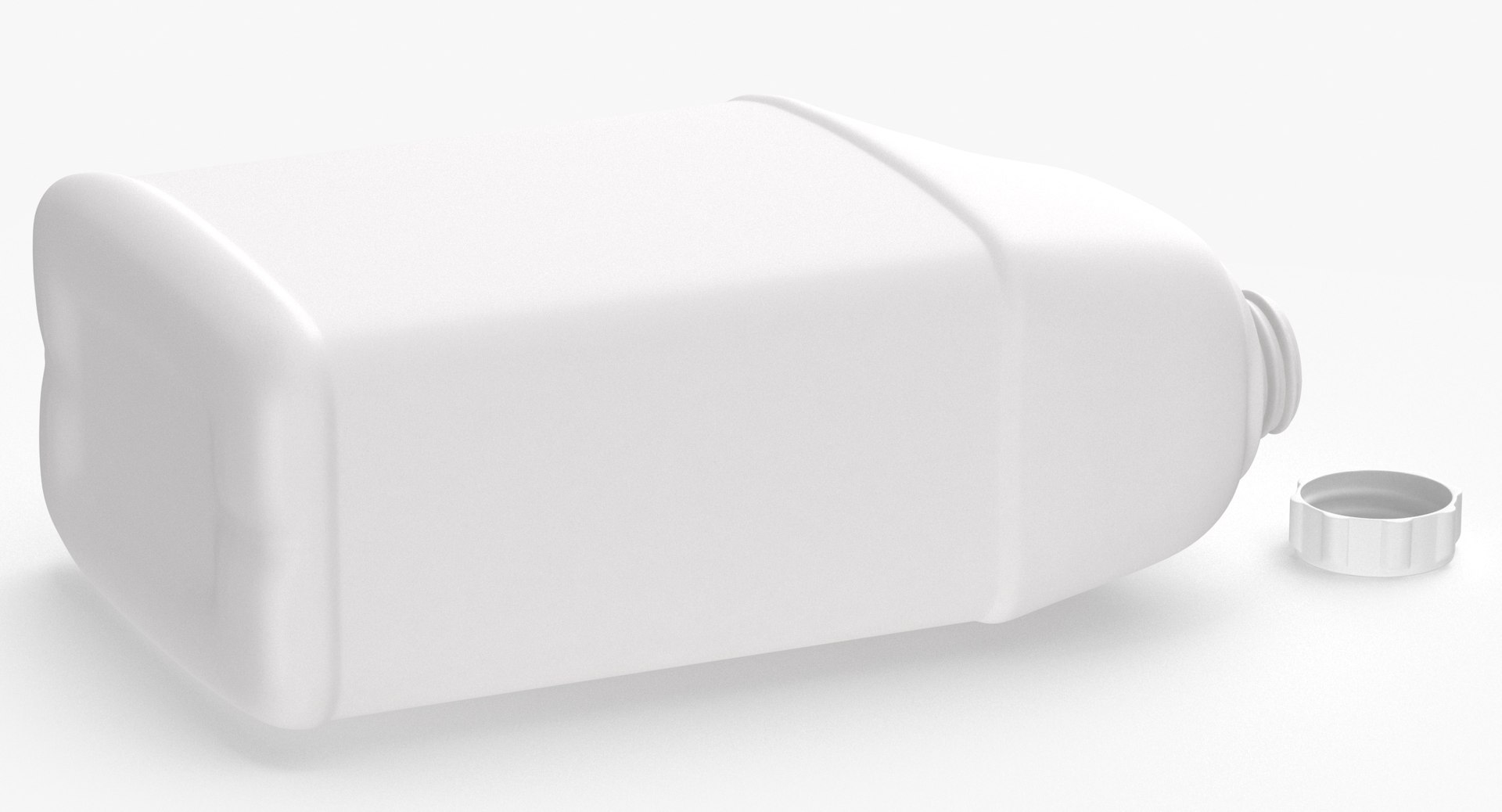 Plastic F Style Bottle 3D Model - TurboSquid 1712134