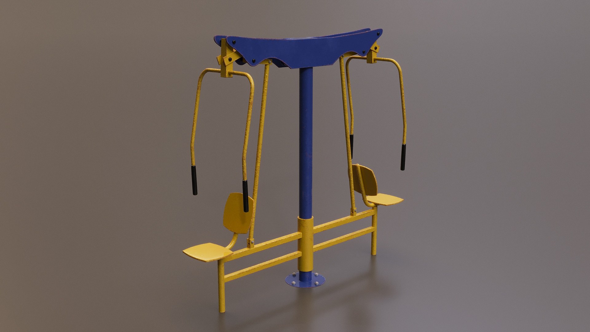 Outdoor Gym 3D Model - TurboSquid 2036118