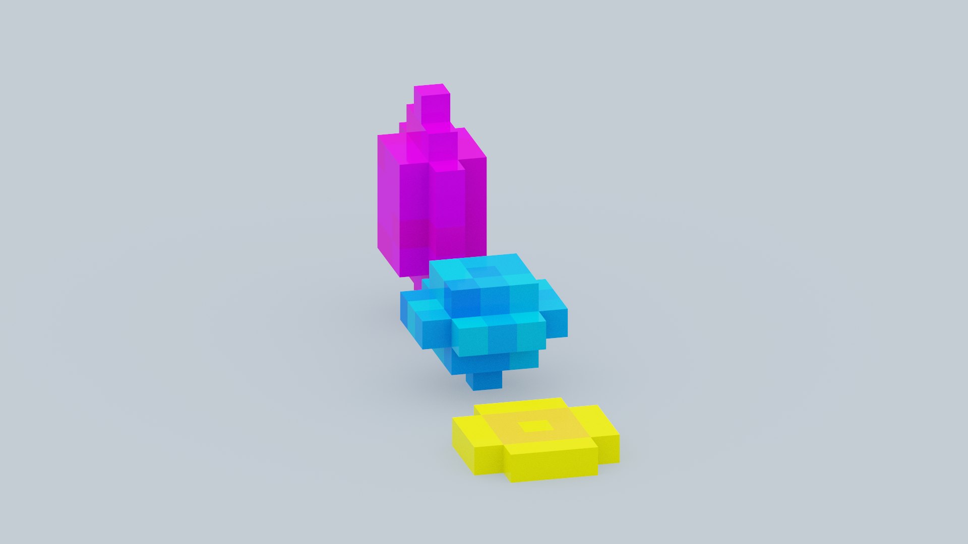 Voxel Diamonds 3D - TurboSquid 2073501