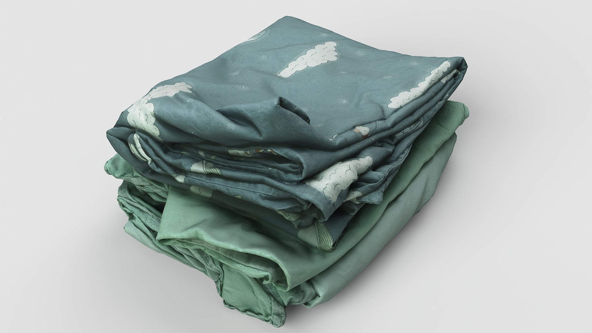 Clothes 310 Bedding Stack Pbr 3D Model - TurboSquid 2166435