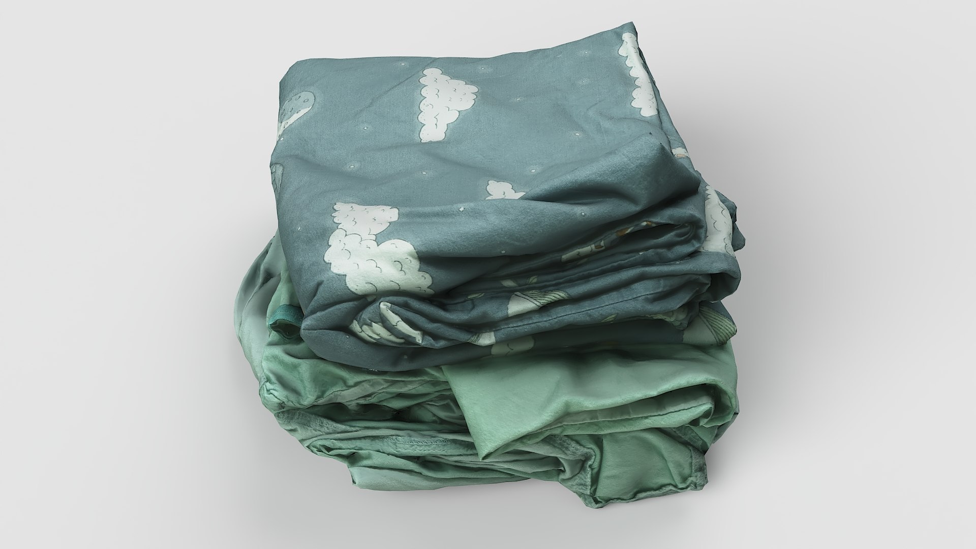 Clothes 310 Bedding Stack Pbr 3D Model - TurboSquid 2166435