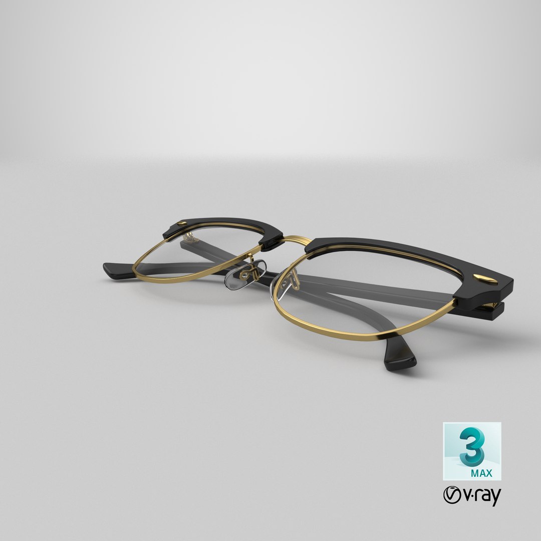 Reading Glasses Folded 3D Model - TurboSquid 2197064