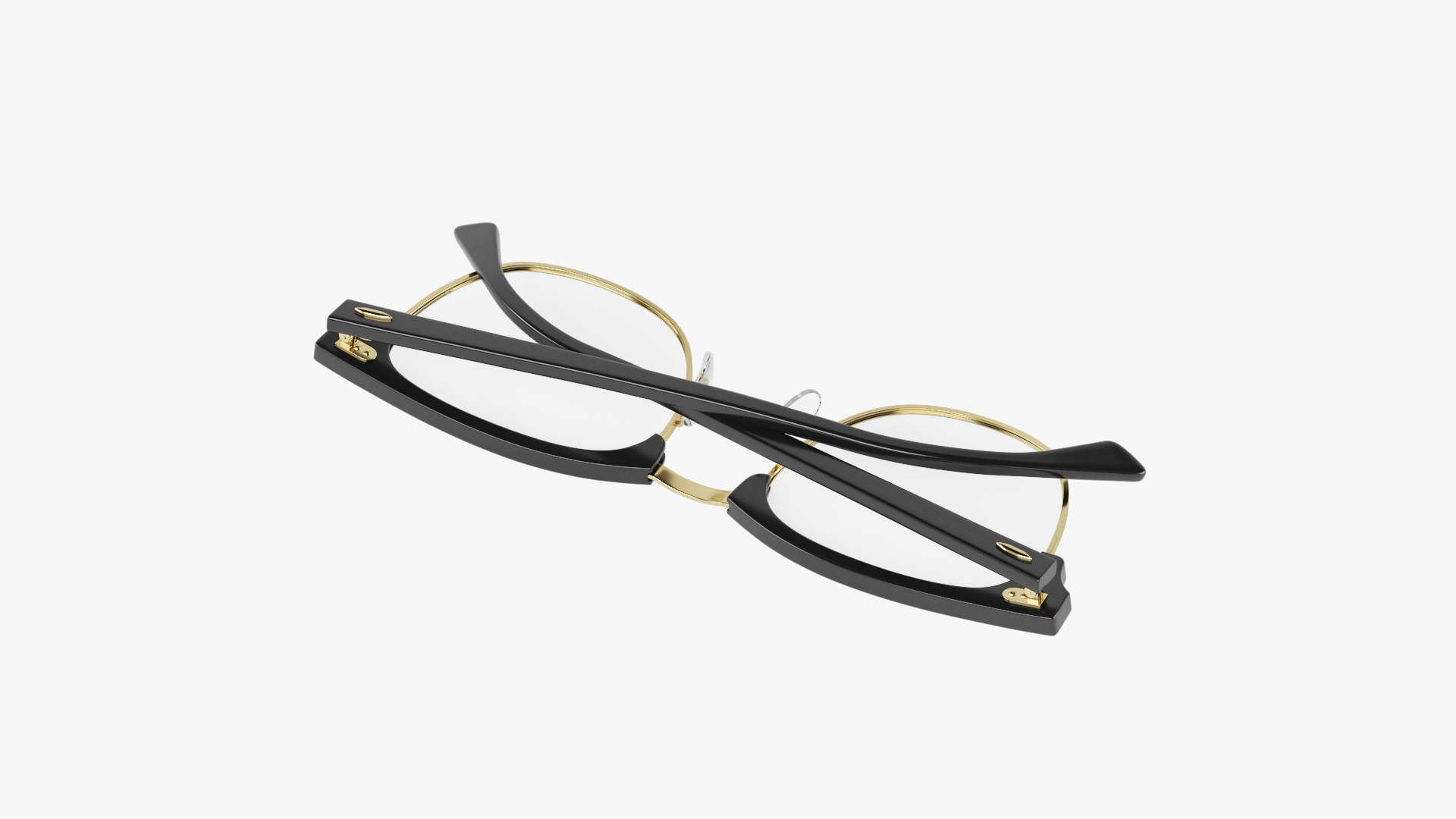 Reading Glasses Folded 3D Model - TurboSquid 2197064