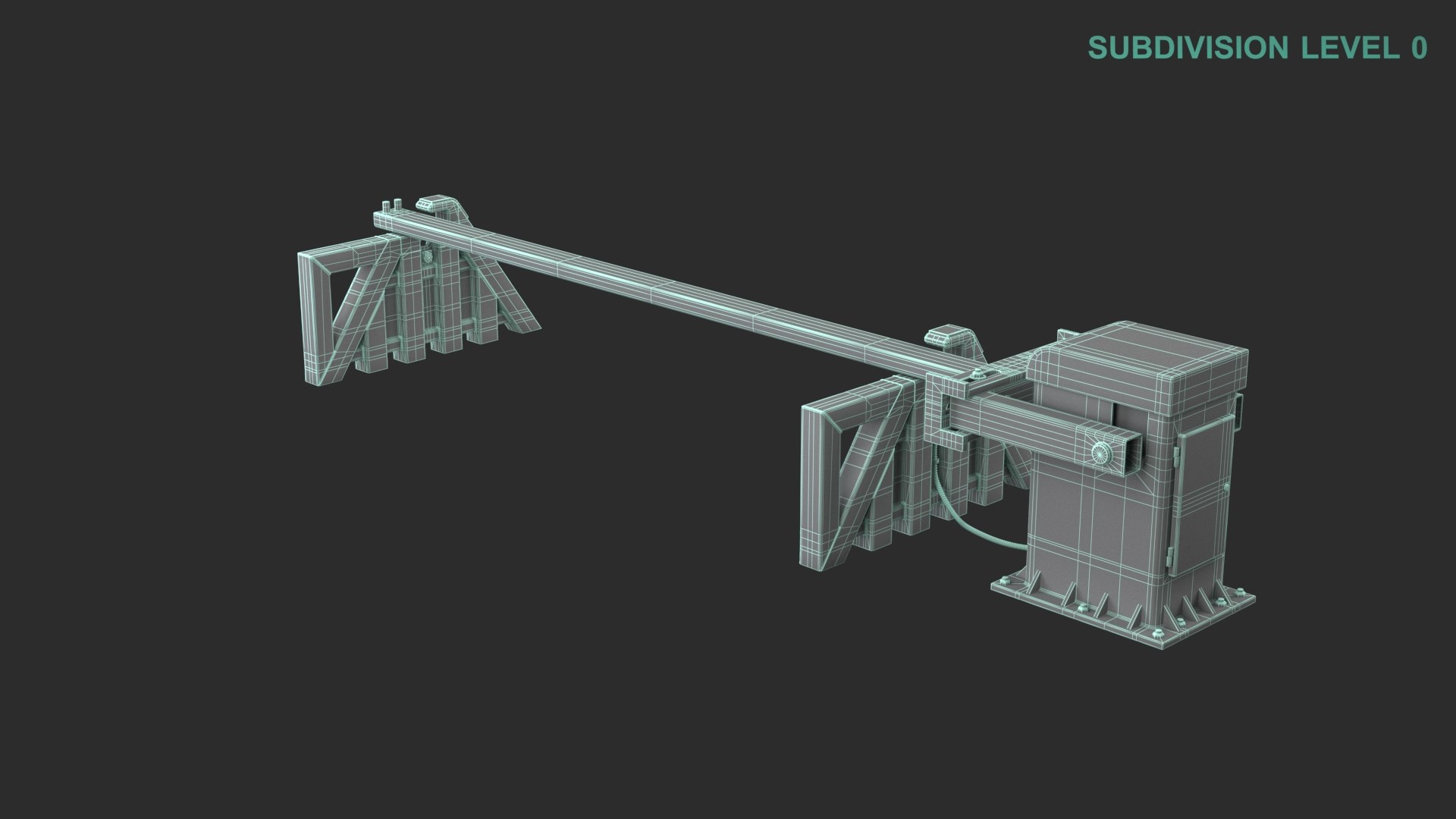 3D Traffic Barrier - TurboSquid 2202186