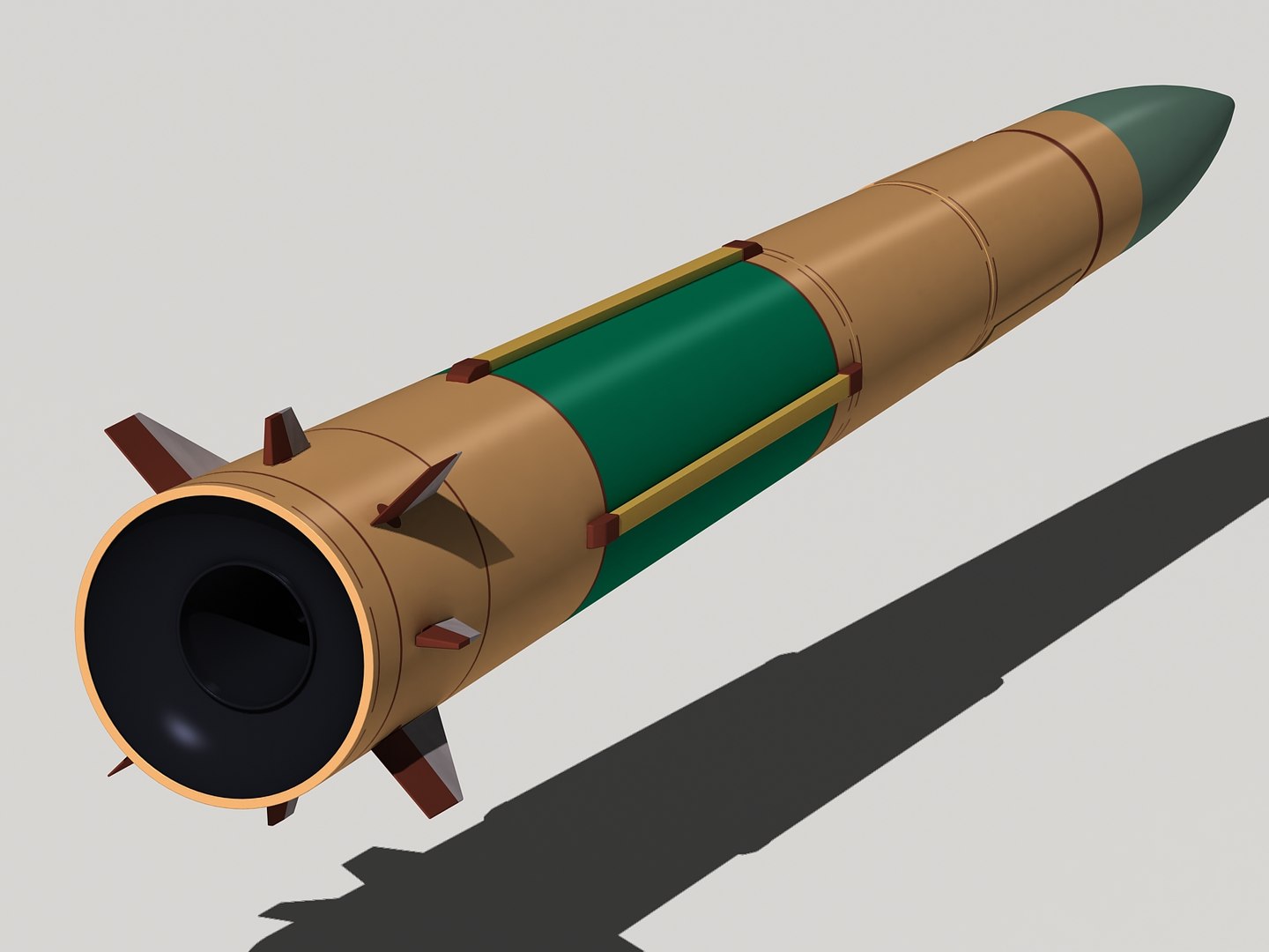 9m83 Missiles 3d Model