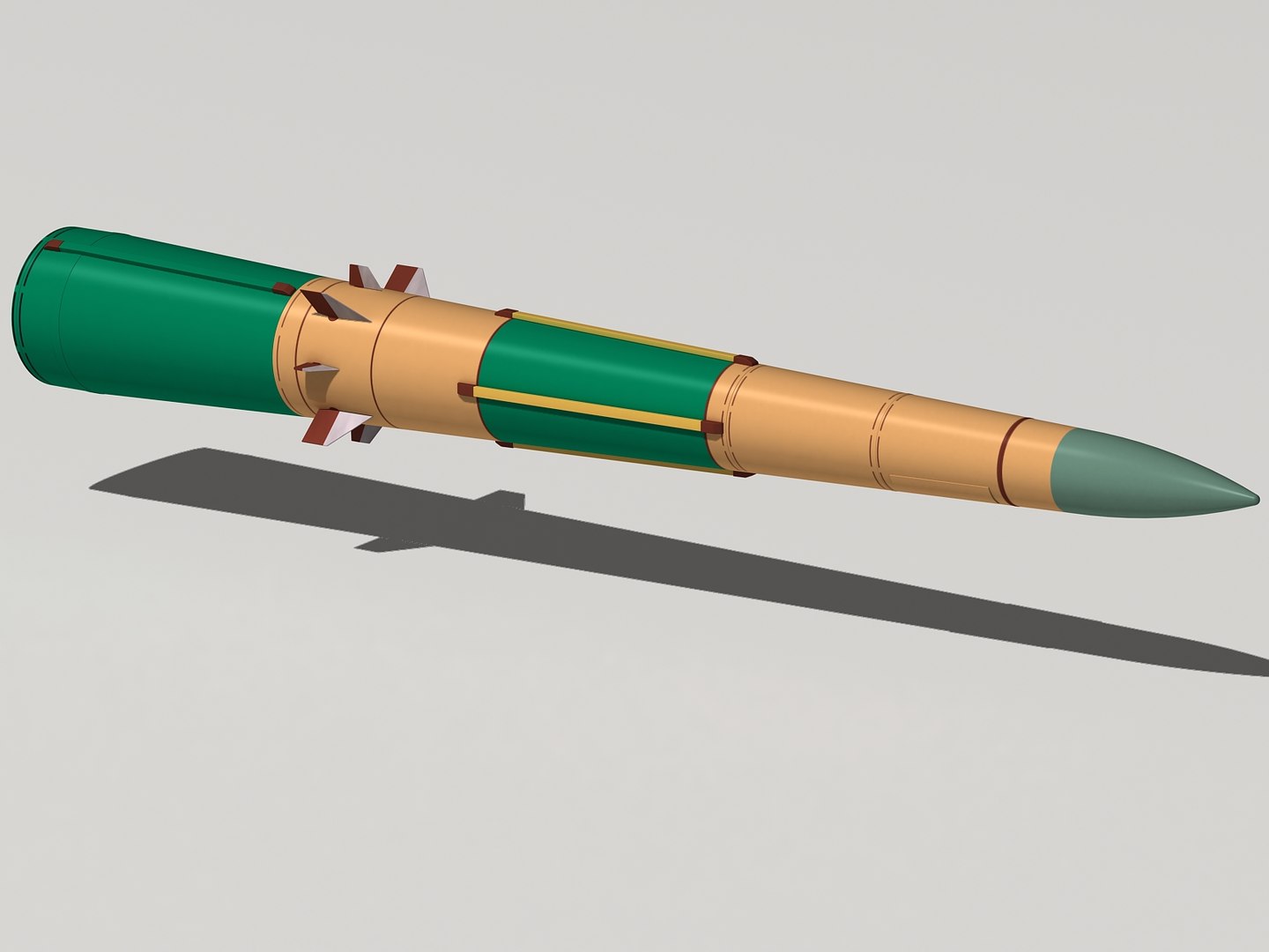 9m83 Missiles 3d Model