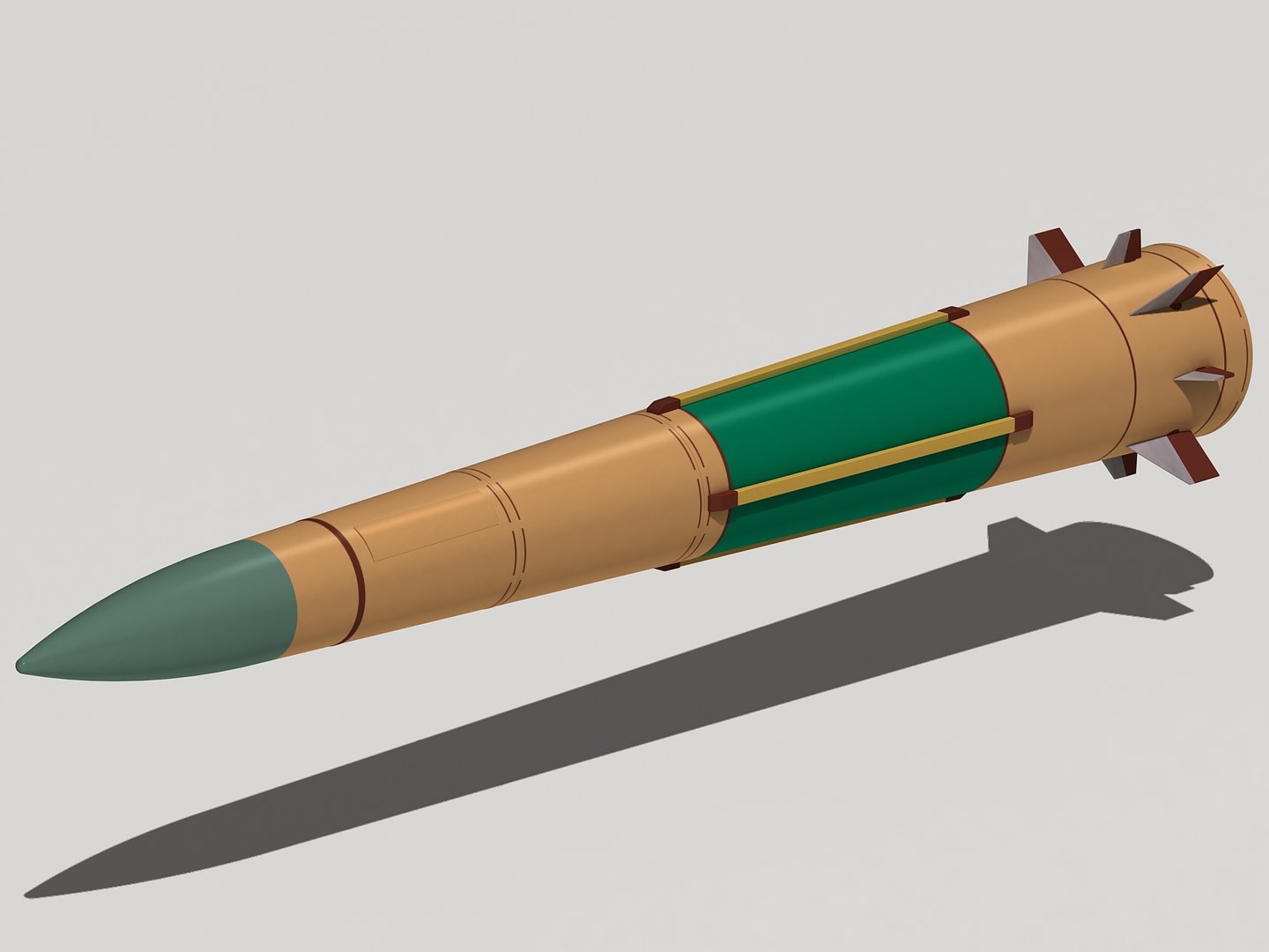 9m83 Missiles 3d Model
