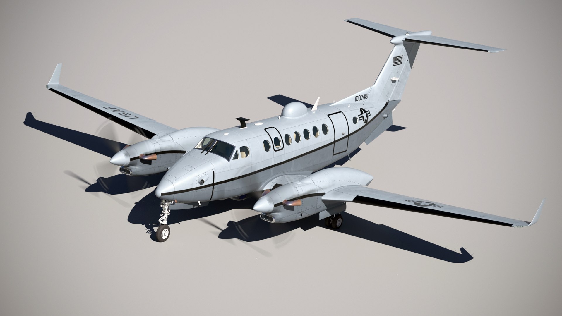 3D Mc-12w Liberty Model - TurboSquid 1498158