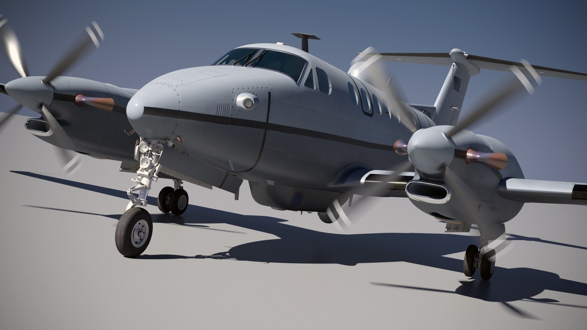 3D Mc-12w Liberty Model - TurboSquid 1498158