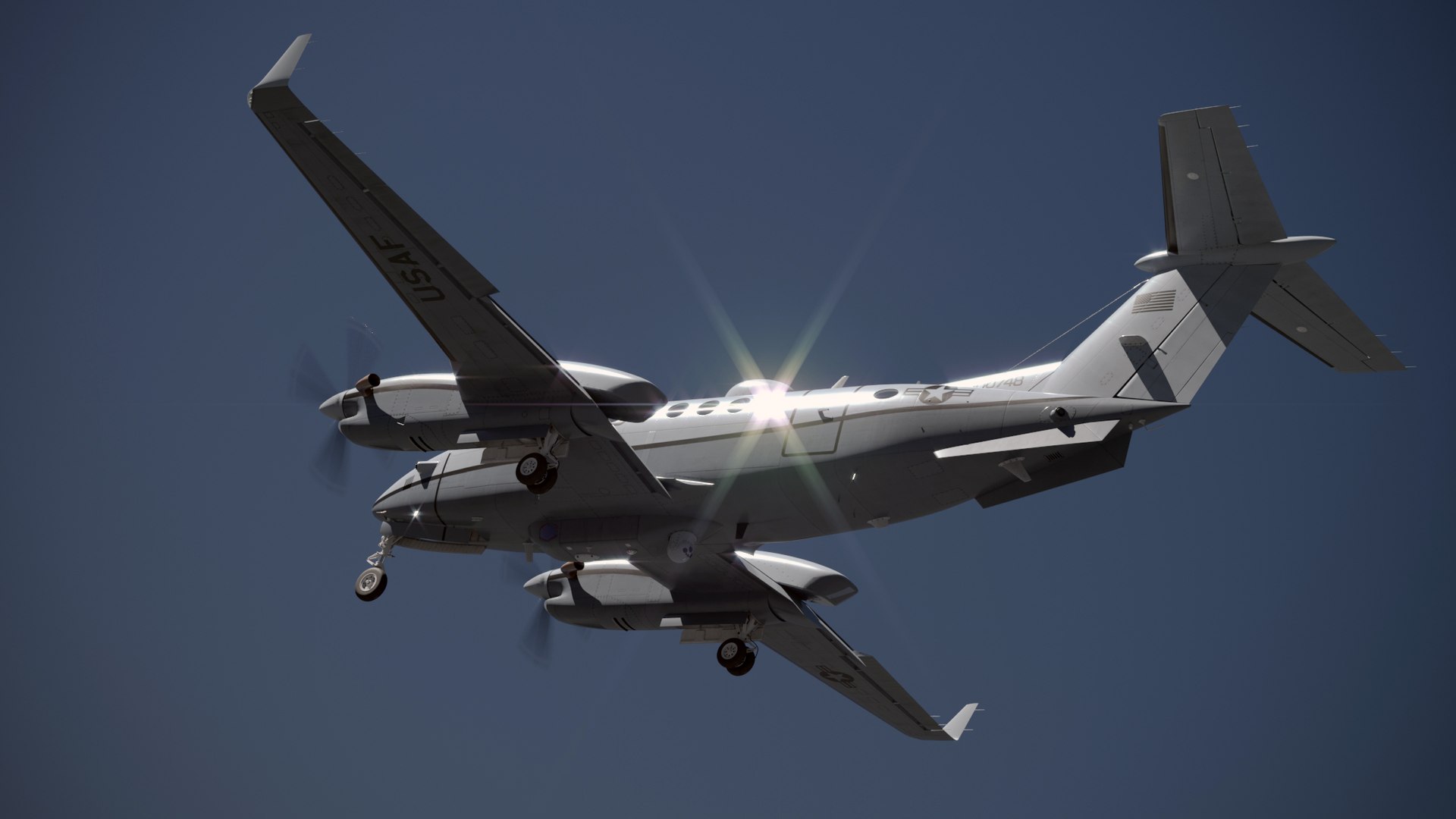 3D Mc-12w Liberty Model - TurboSquid 1498158