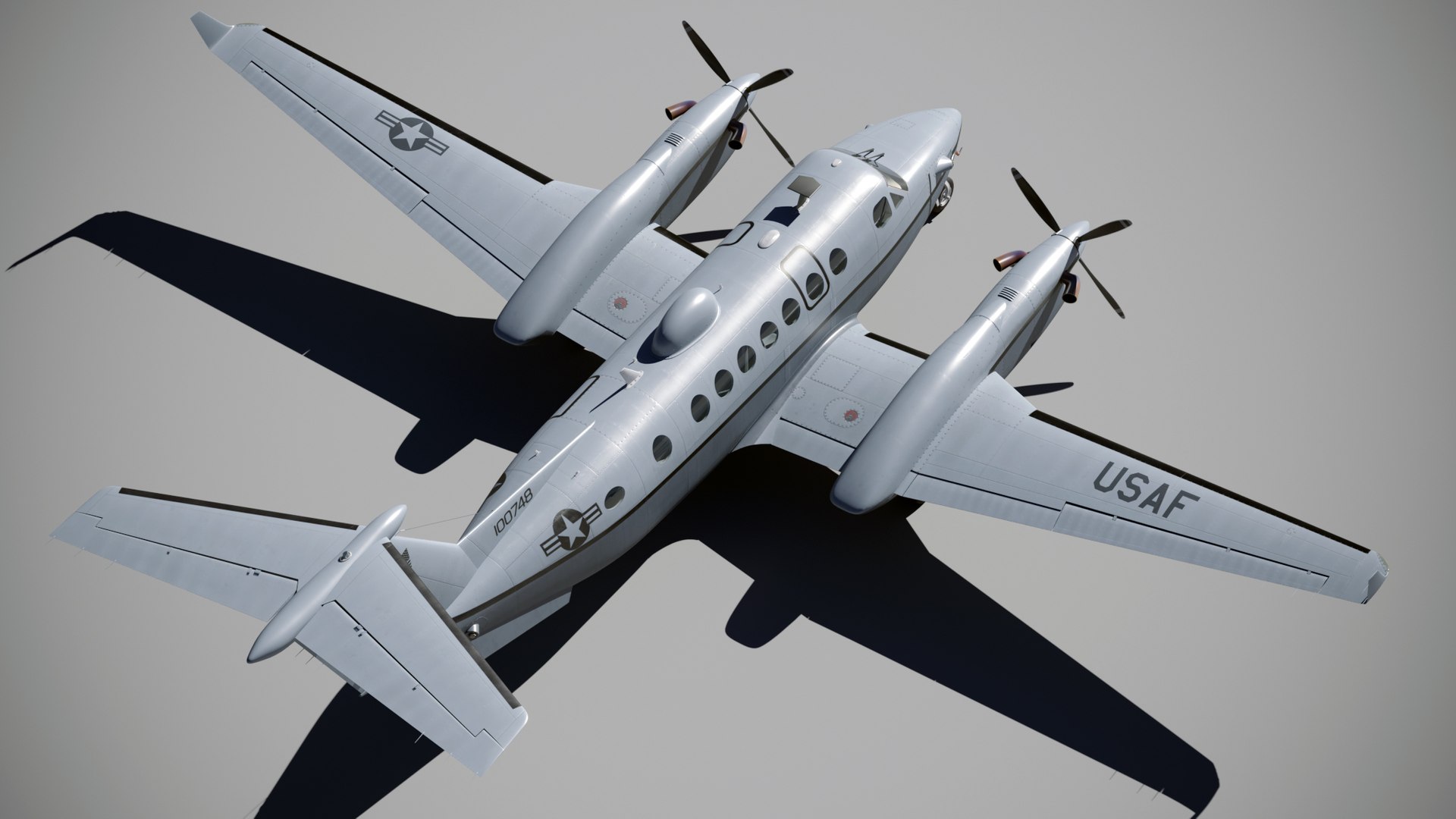 3D Mc-12w Liberty Model - TurboSquid 1498158