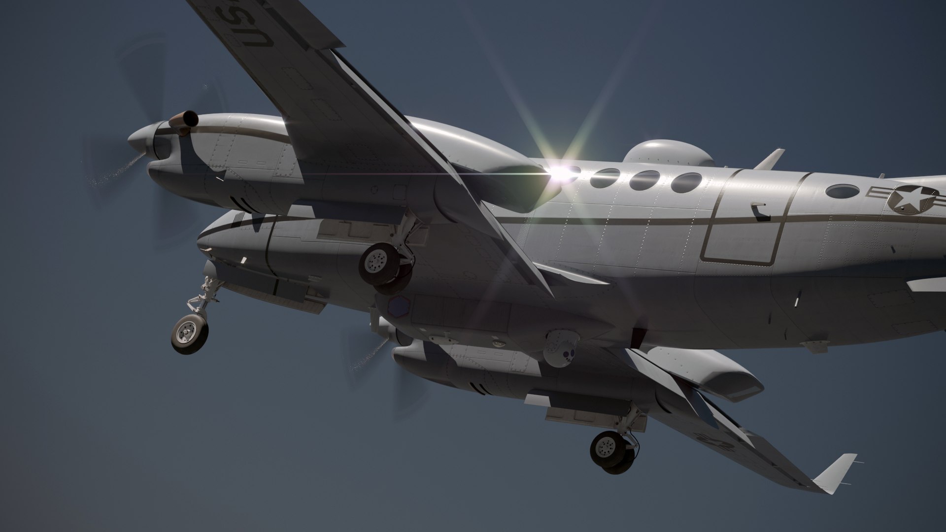 3D Mc-12w Liberty Model - TurboSquid 1498158