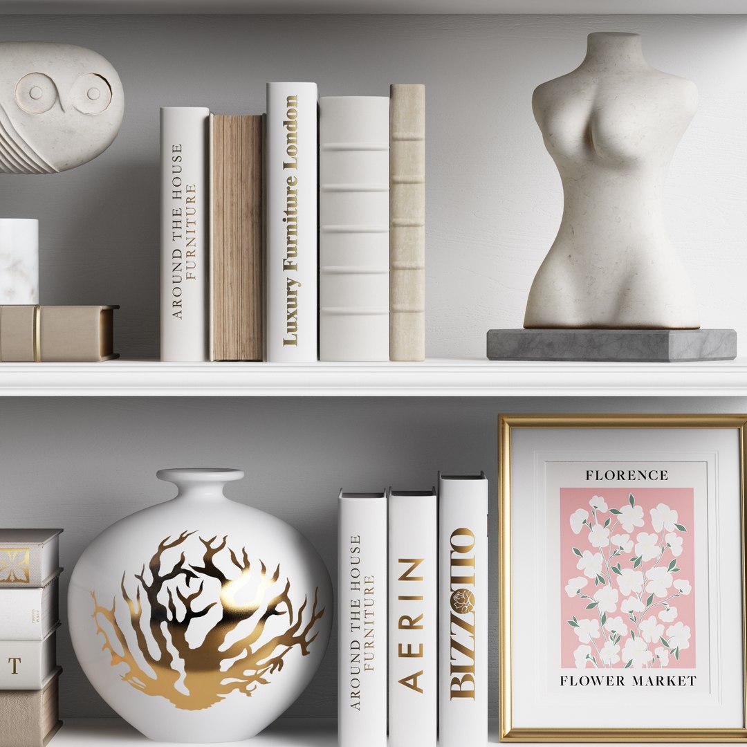 Decor Set 156 3D Model - TurboSquid 1957201