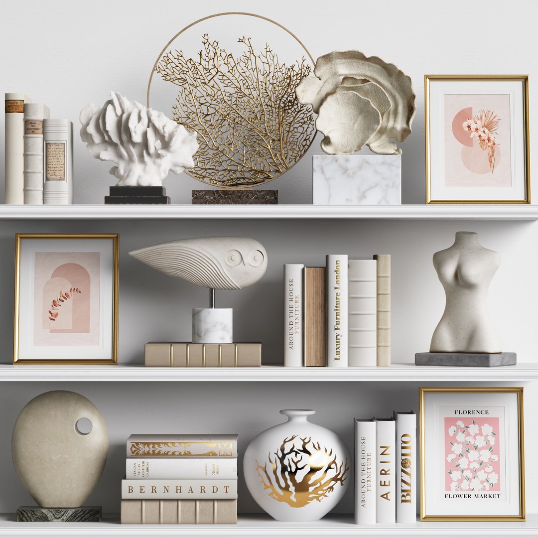 Decor Set 156 3D Model - TurboSquid 1957201